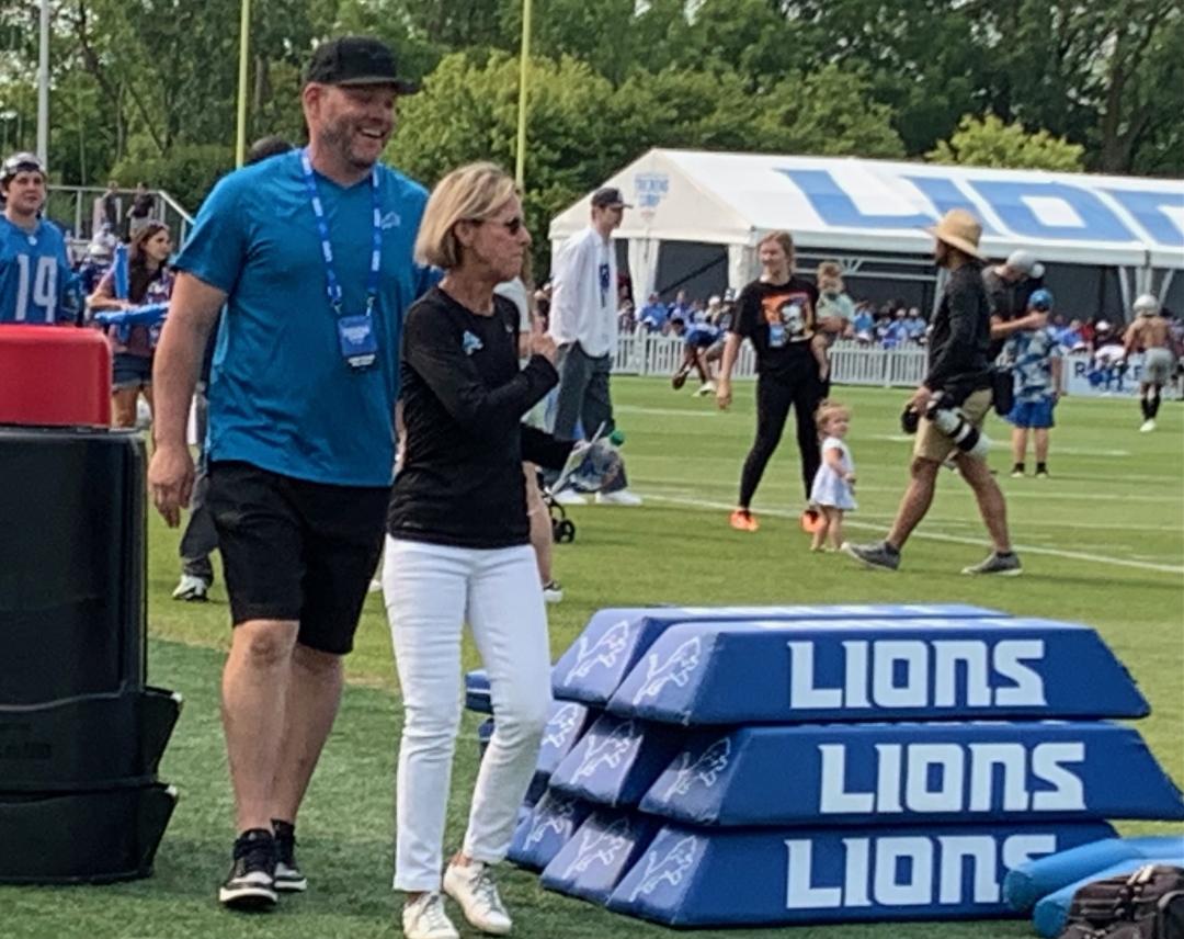 Lions Dan Campbell credits Sheila Ford Hamp for taking a chance ...